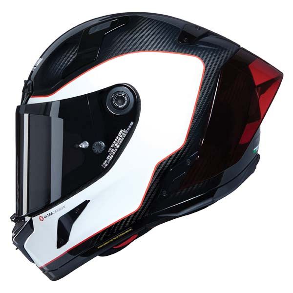 Nolan Xseries X-804 RS Ultra Carbon Full Face Helmet - black/white ...